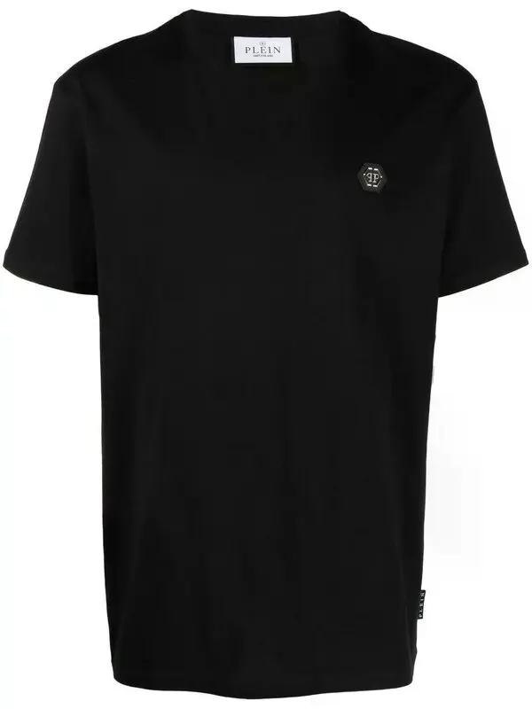 Philipp Plein Gothic Logo-print T-shirt - Black