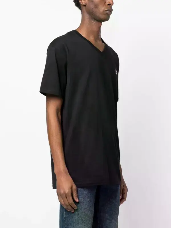 Philipp Plein Gothic Logo-print T-shirt - Black