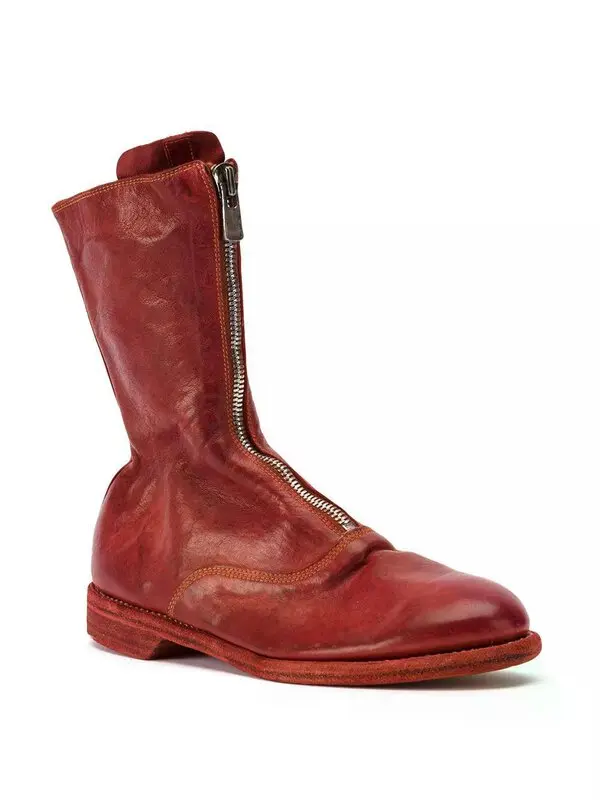 Guidi Zipped Ankle Boots