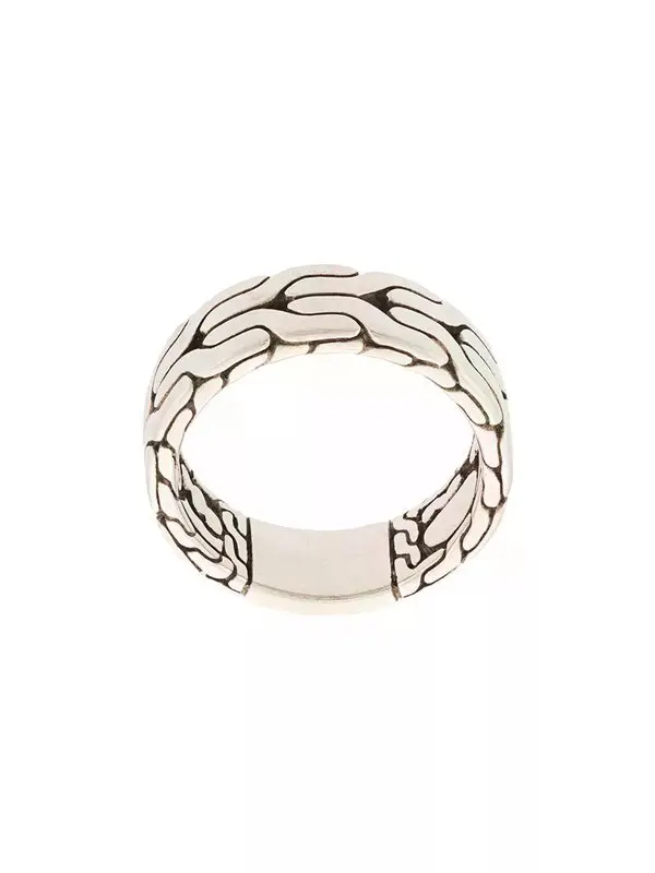 John Hardy Classic Chain Band Ring - Silver