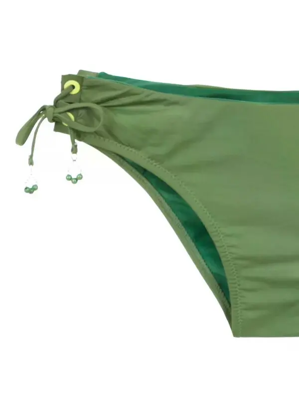 AMIR SLAMA Lace-up Bikini Set