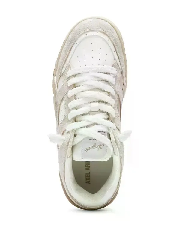 Axel Arigato Area Lo Panelled Sneakers - Neutrals