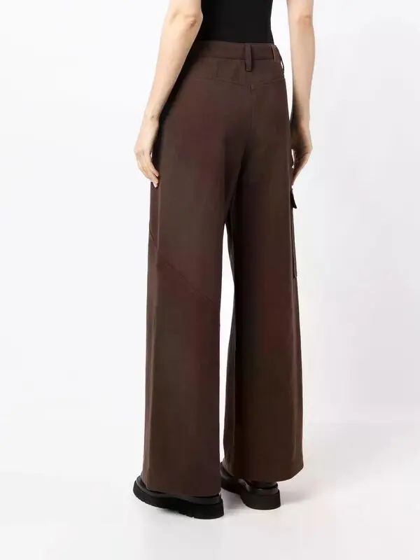 Goen.j Wide-leg Cargo Trousers