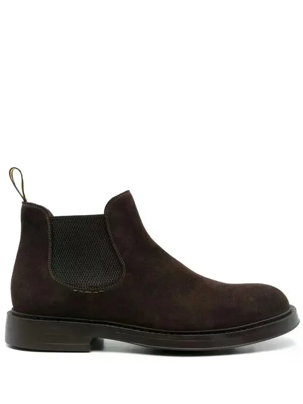 DOUCAL'S Suede Chelsea Boots - Brown
