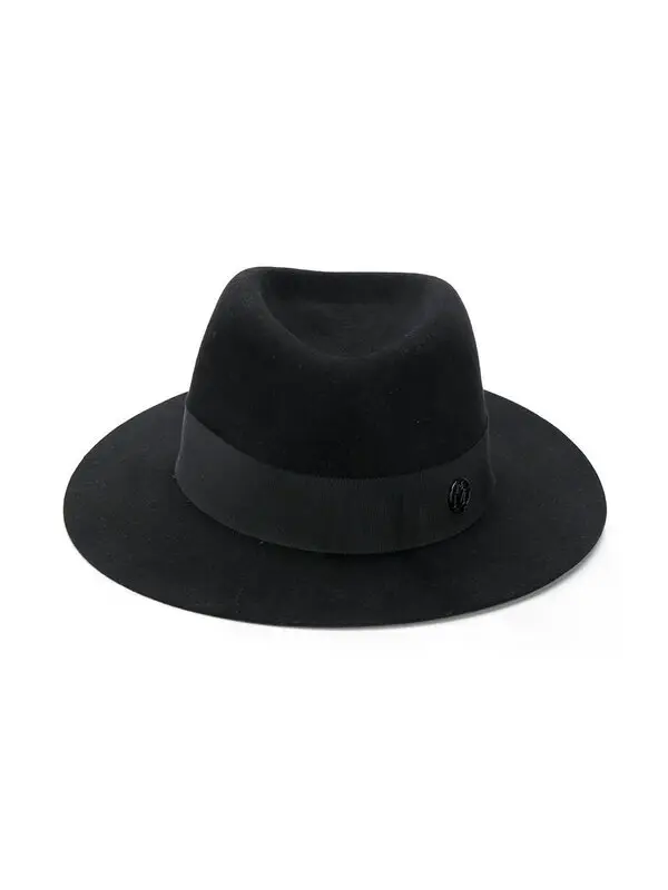 MAISON MICHEL André Fedora Hat - Black