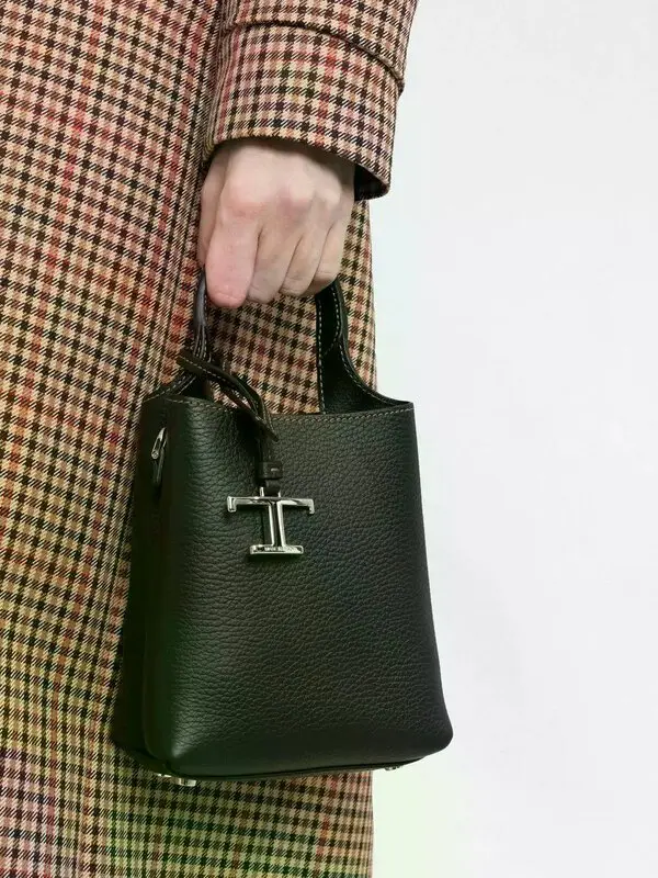 TOD'S Logo-plaque Tote Bag