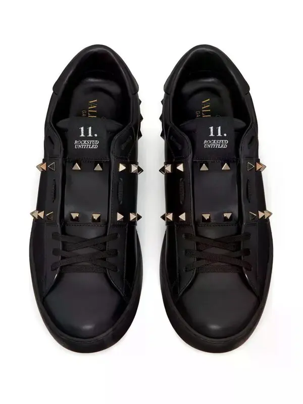 Valentino Garavani Rockstud Untitled Leather Sneakers