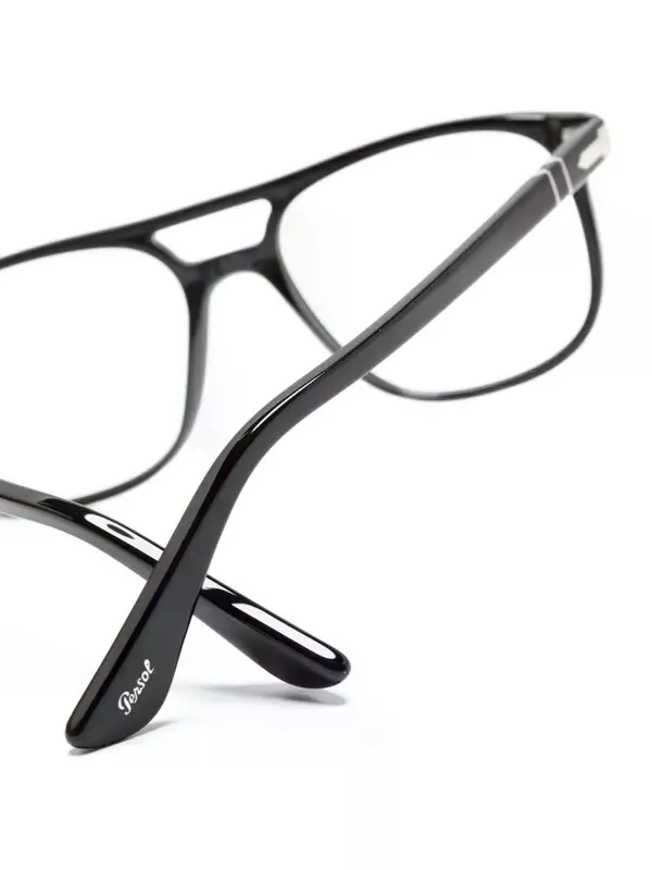 Persol Greta Square-frame Glasses - Black