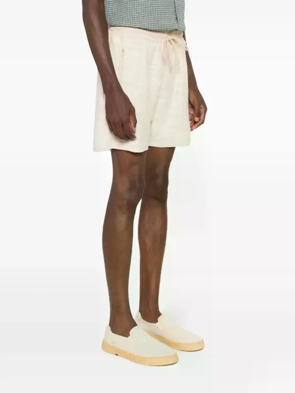 AMIR SLAMA Elasticated-waistband Cotton Shorts