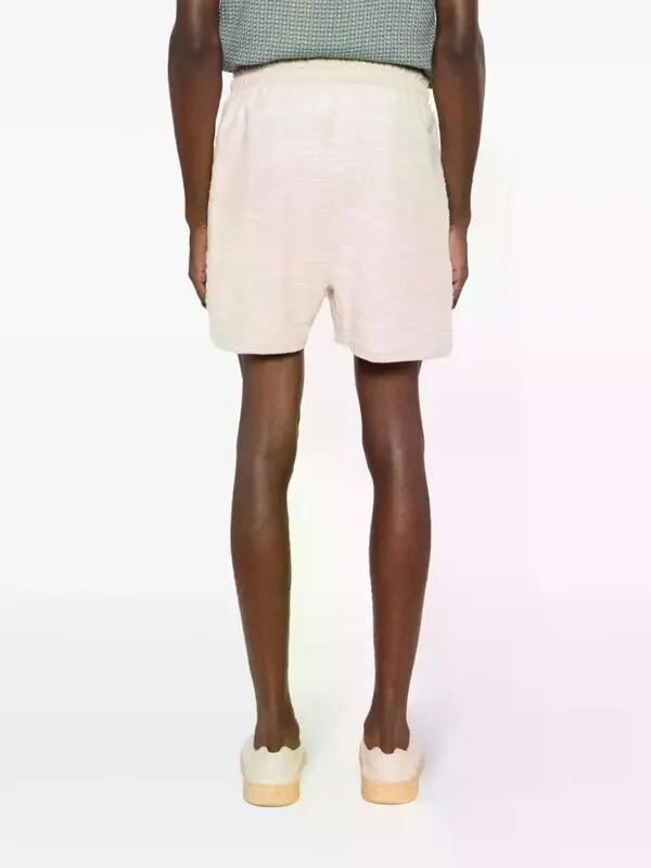 AMIR SLAMA Elasticated-waistband Cotton Shorts