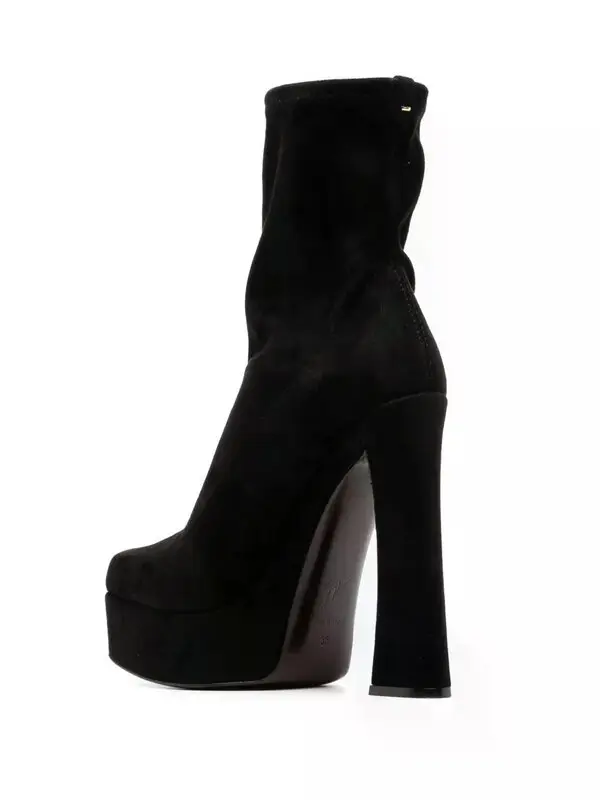 GIUSEPPE ZANOTTI 145mm Aureliee Platform Boots