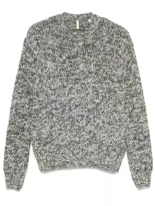 SUNFLOWER Mélange Merino Wool-blend Sweater