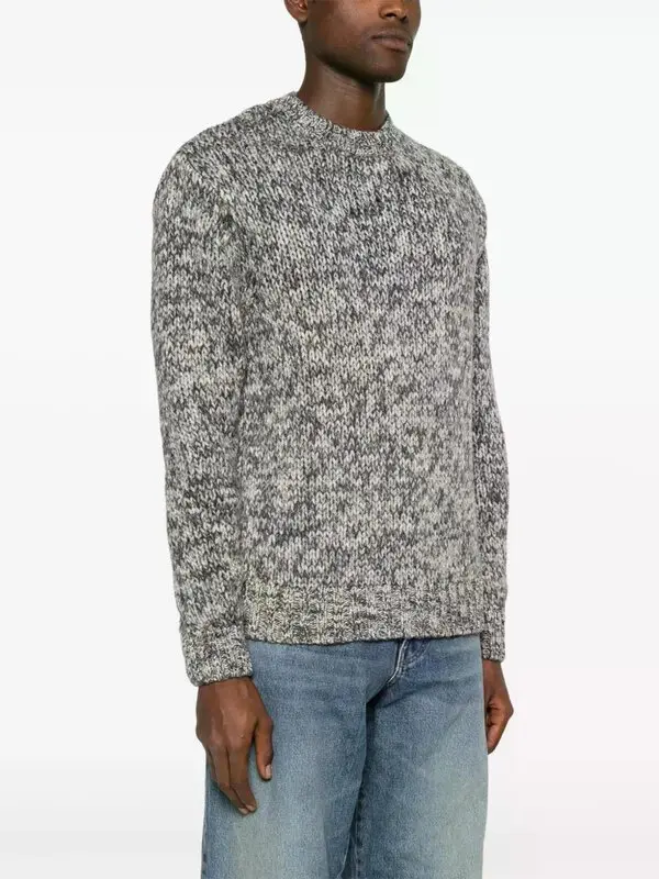 SUNFLOWER Mélange Merino Wool-blend Sweater