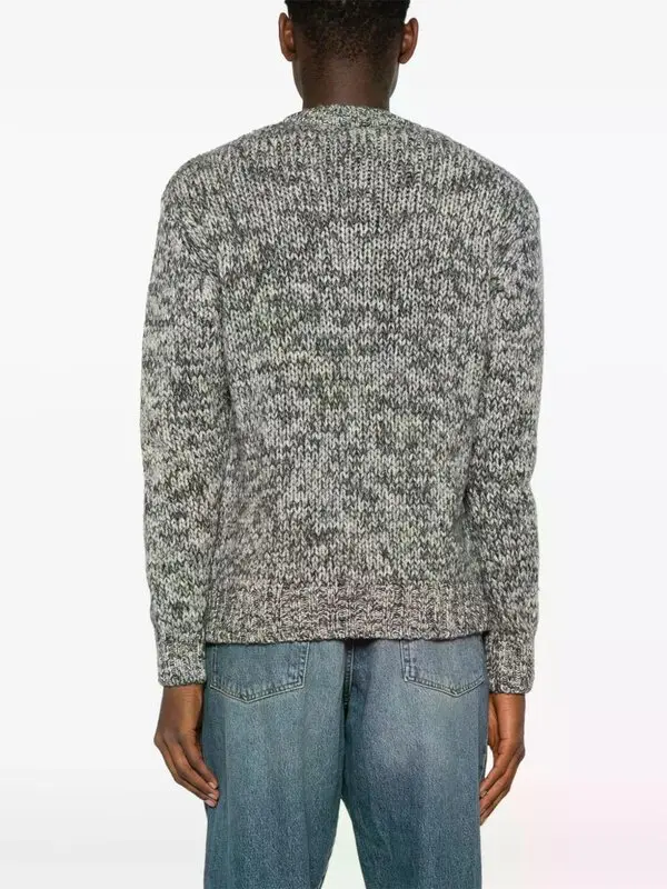 SUNFLOWER Mélange Merino Wool-blend Sweater