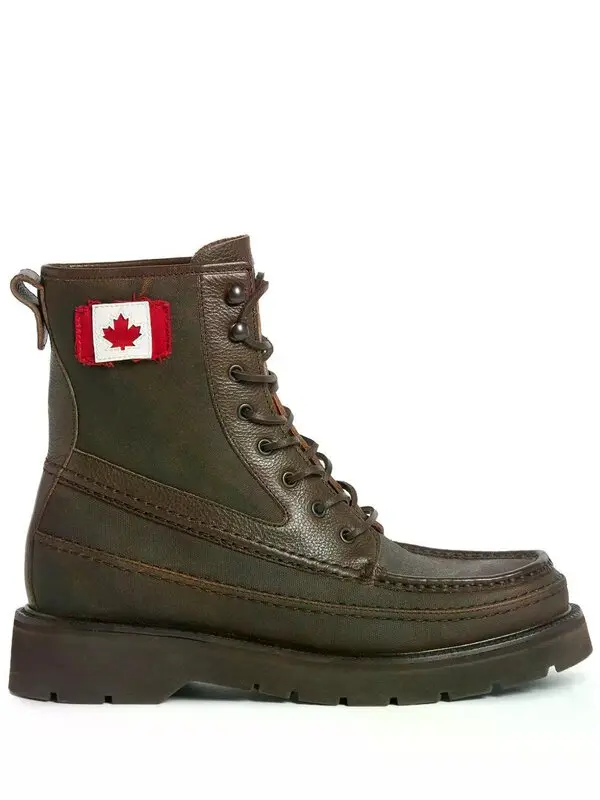 Dsquared2 Canadian Flag Ankle Boots