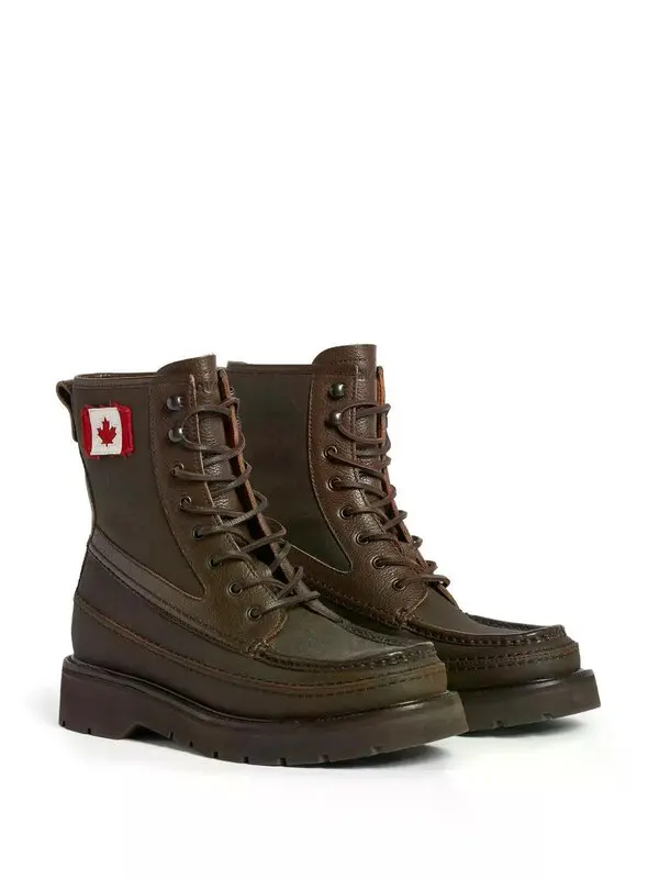Dsquared2 Canadian Flag Ankle Boots