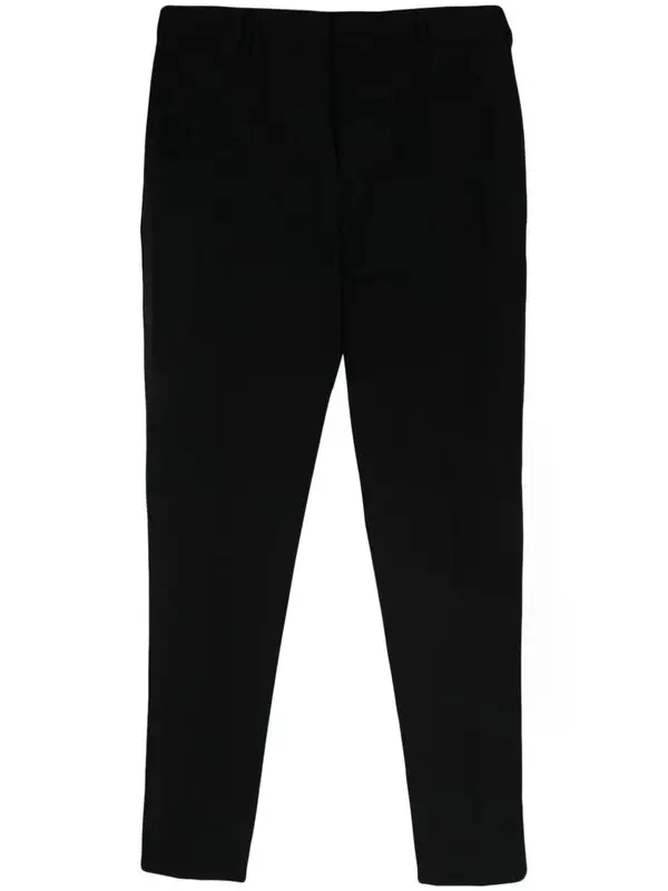 Saint Laurent High-rise Tailored Trousers - Black