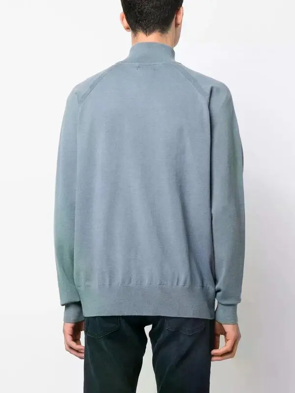 Calvin Klein Lyocell-blend Quarter-zip Jumper