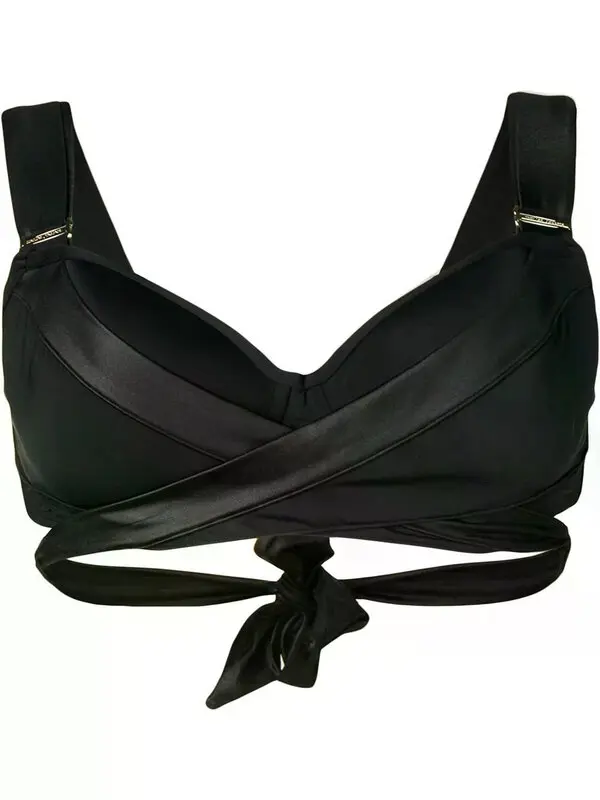 Marlies Dekkers Cache Coeur Plunge Balcony Bikini Top - Black