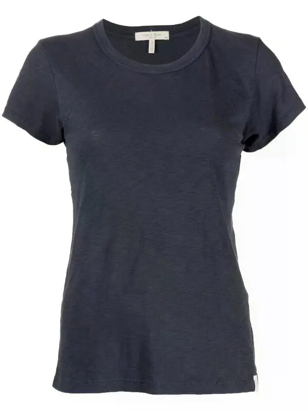 Rag & Bone Slub Tee Short-sleeves T-shirt - Blue