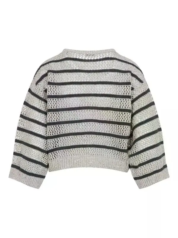 Brunello Cucinelli Striped Sweater