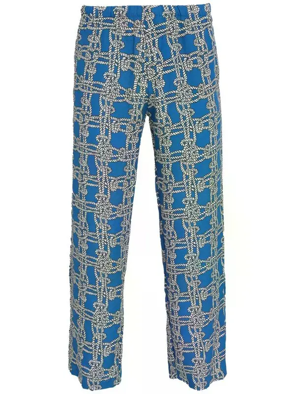 AMIR SLAMA Graphic-print Trousers