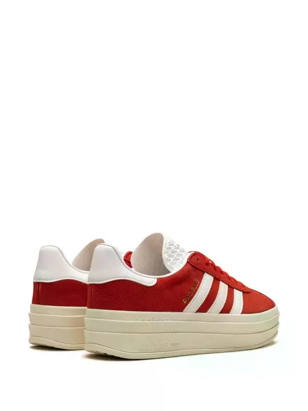 Adidas Gazelle Bold Suede Low-top Sneakers - Red