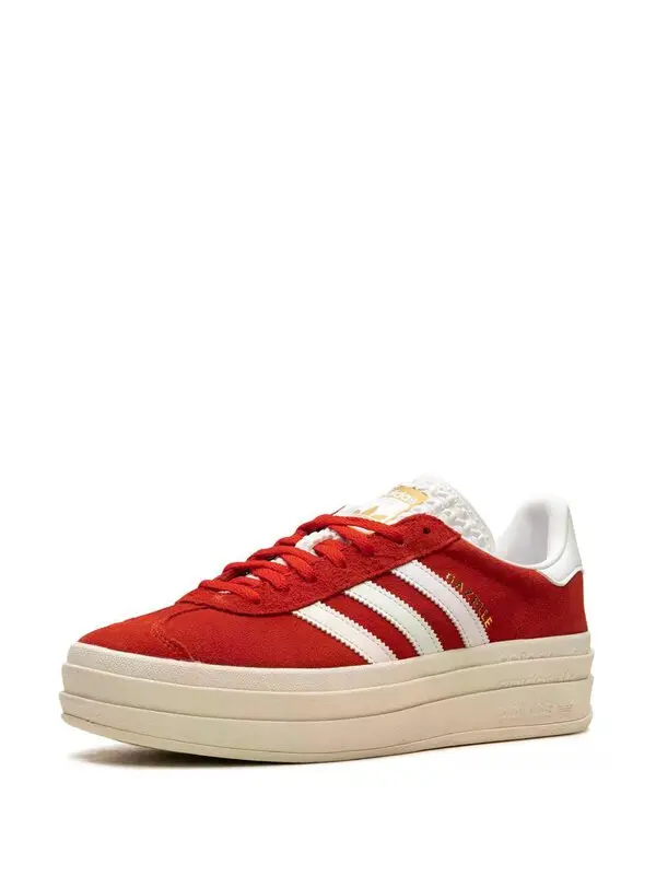 Adidas Gazelle Bold Suede Low-top Sneakers - Red