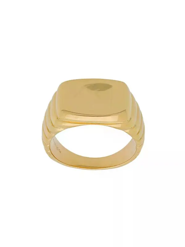MARIA BLACK Shore Signet Ring - Gold