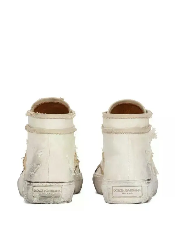 Dolce & Gabbana Lace-up Mid-top Sneakers