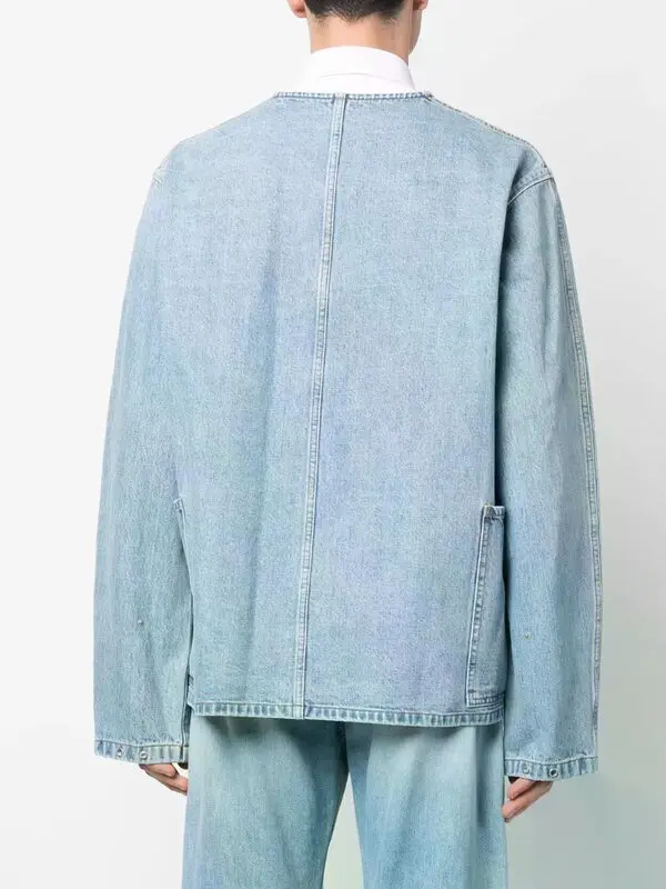 CRAIG GREEN Zip-up Denim Jacket