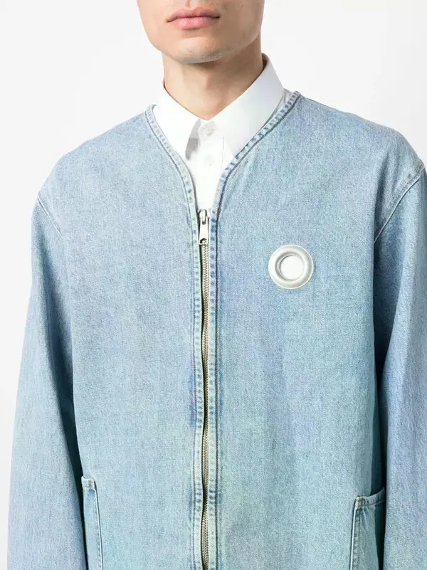 CRAIG GREEN Zip-up Denim Jacket