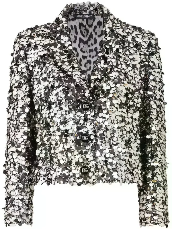 Dolce & Gabbana Sequinned Blazer