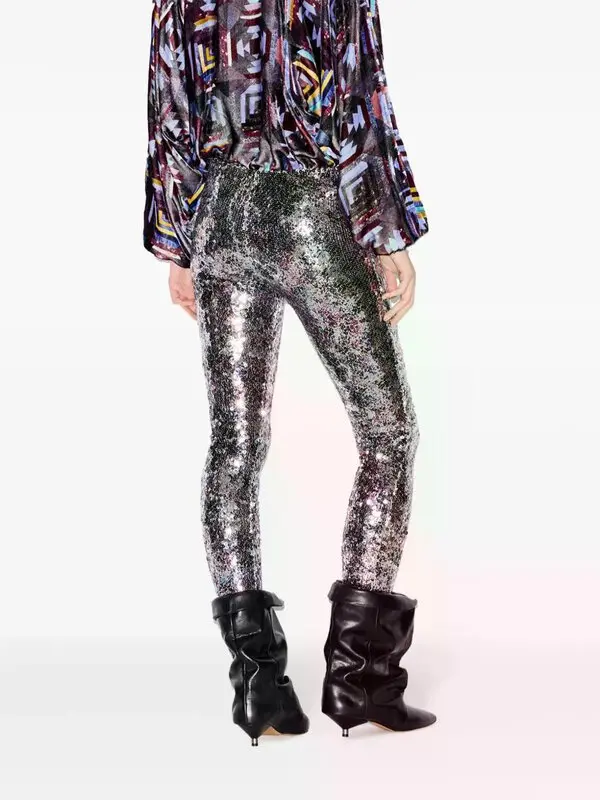 Isabel Marant Étoile Bella Sequinned Leggings