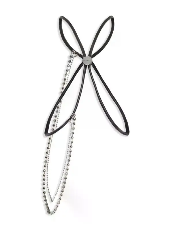 PUBLISHED BY Harness With Chain-link Detailing - Silver