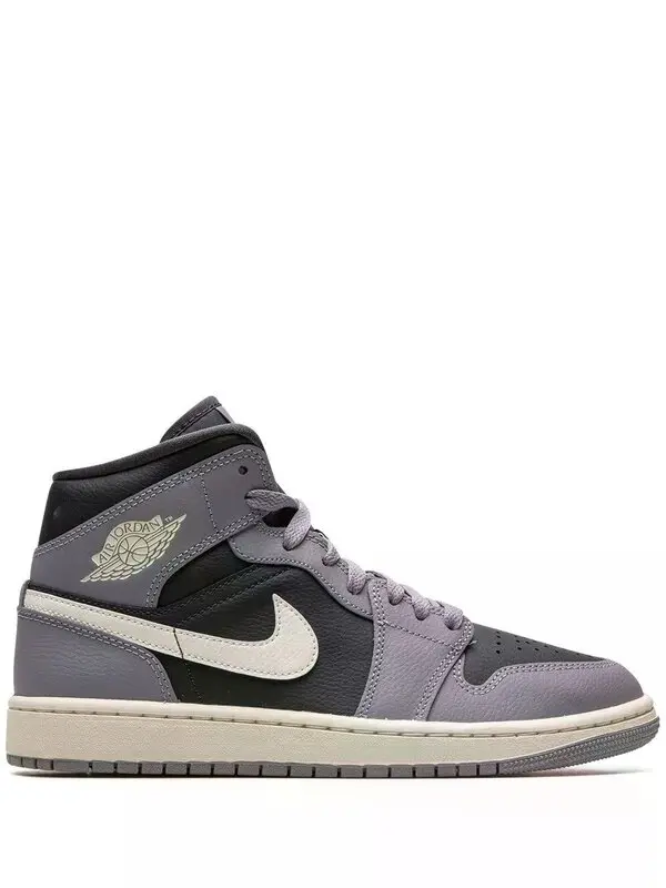 JORDAN Air 1 Mid Cement Sneakers - Grey
