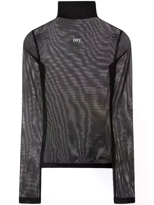 Off-White Off Stamp Long-sleeve Top