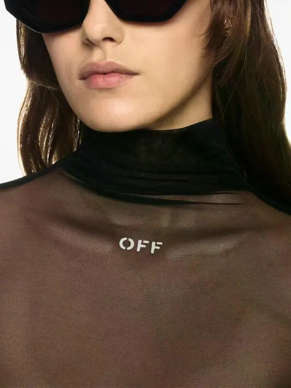 Off-White Off Stamp Long-sleeve Top