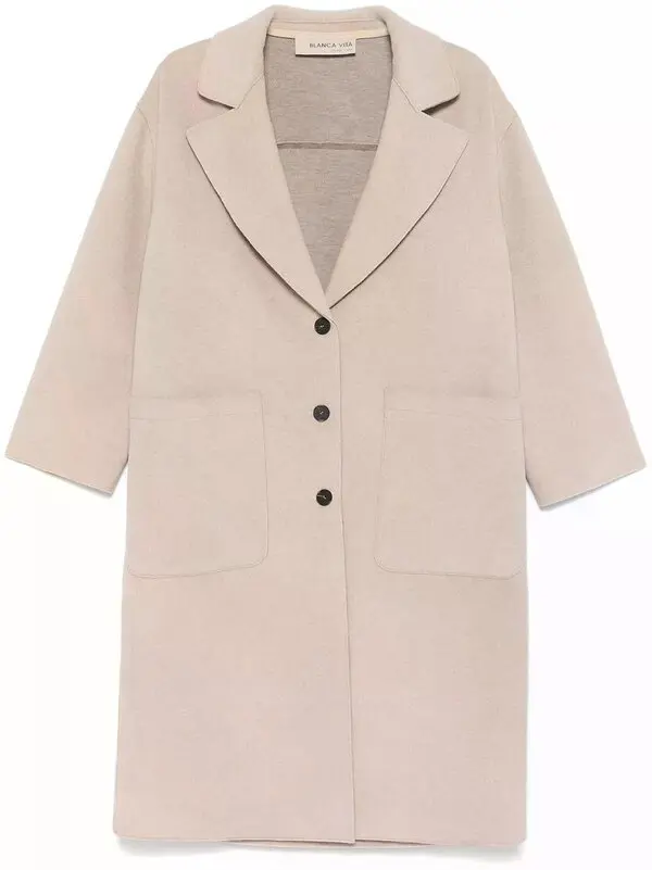 BLANCA VITA Felted Coat