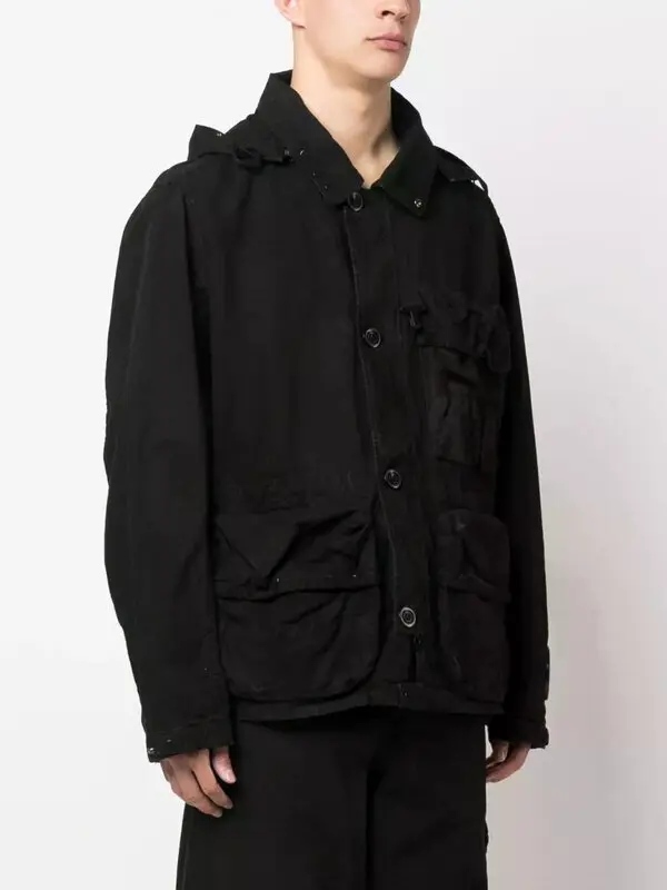 C.P. COMPANY Cargo-pocket Cotton Hooded Jacket