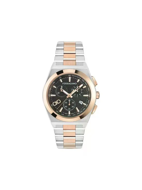 FERRAGAMO Vega Upper East Chrono 42mm - Brown