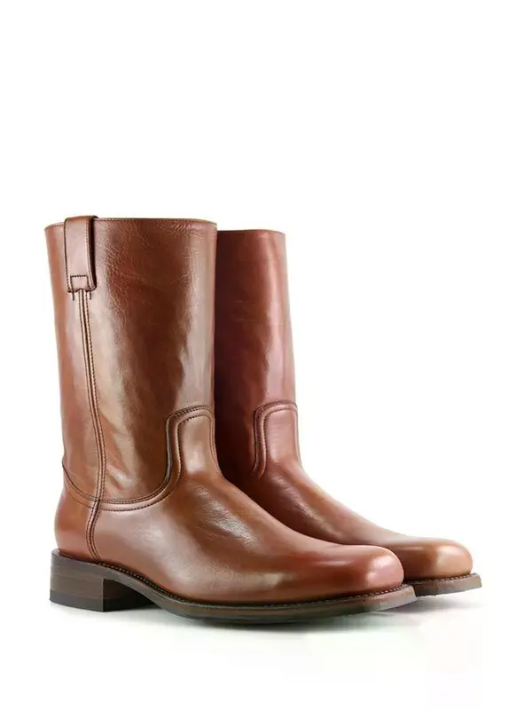 NOTABENE Achilles Mid-calf Boots - Brown