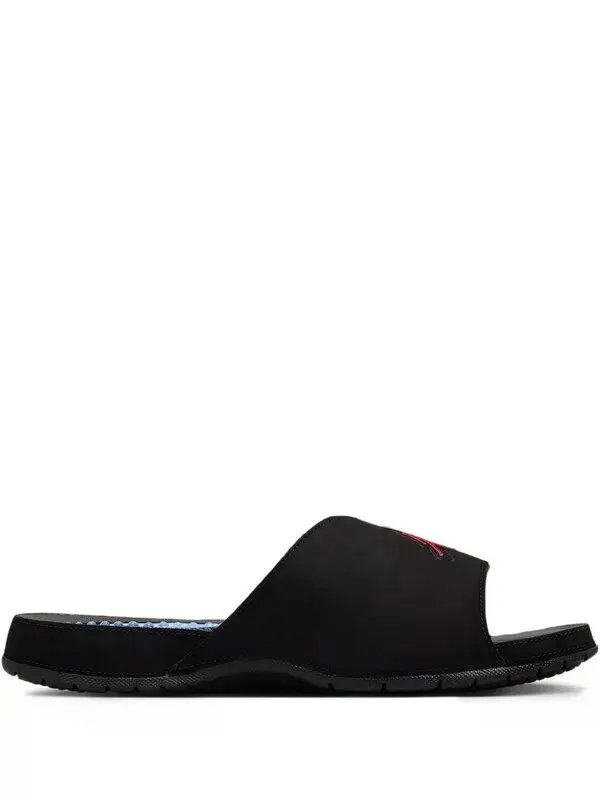 JORDAN Hydro 5 Metallic Slides - Black
