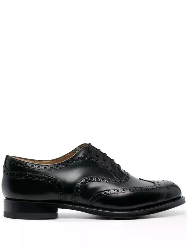 Church's Leather Oxford Brogues - Black