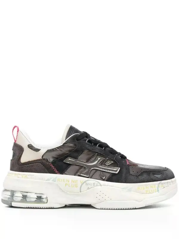 Premiata Drake Logo-patch Sneakers
