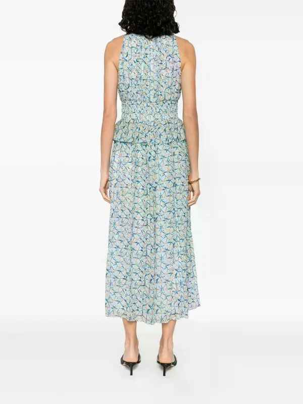 Ulla Johnson Adeline Midi Dress - Blue