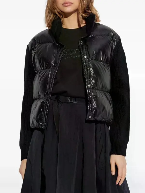 Moncler Padded Wool Cardigan