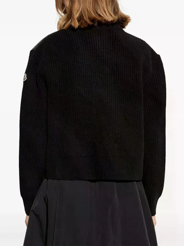 Moncler Padded Wool Cardigan