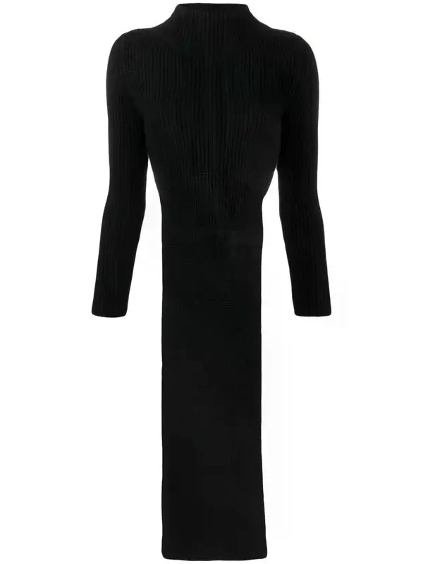 PATOU Cut-out Detail Wool Knitted Top