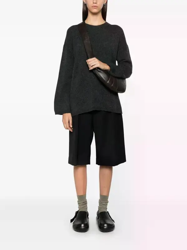 ALLUDE Cashmere Crew-neck Sweater